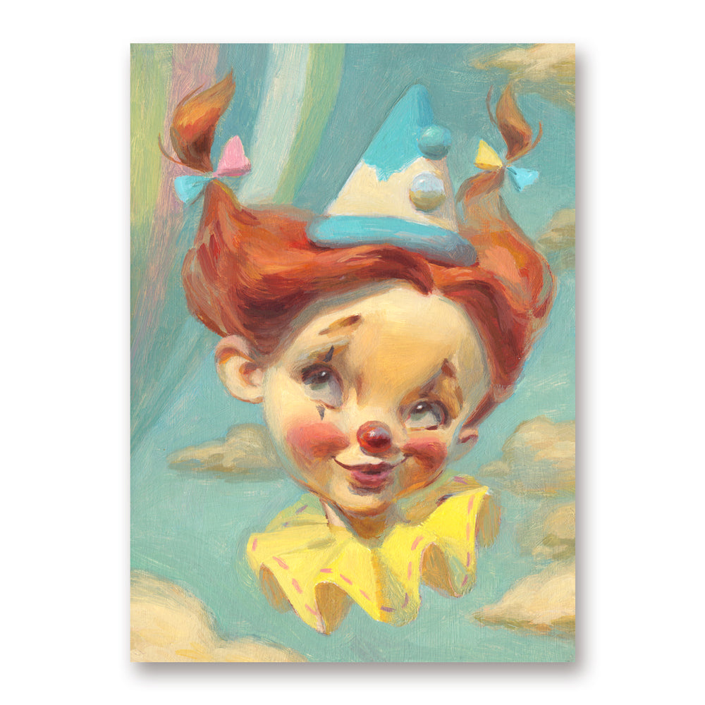 Happy Clown Mini Print – Chris Hong Art